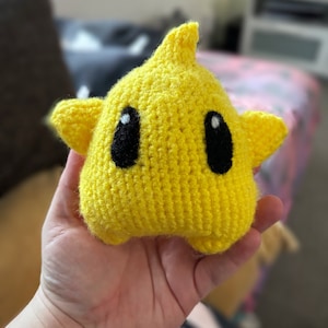CROCHET PATTERN Luma Super Mario Galaxy PDF File English, French - Etsy
