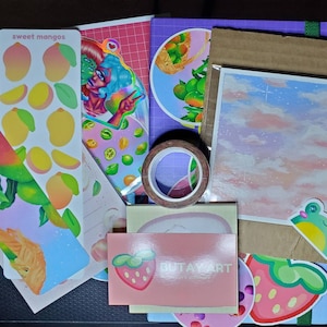 Flick Sticker, Illustrated Vinyl Sticker, Kawaii Videogame Art, Cute ...