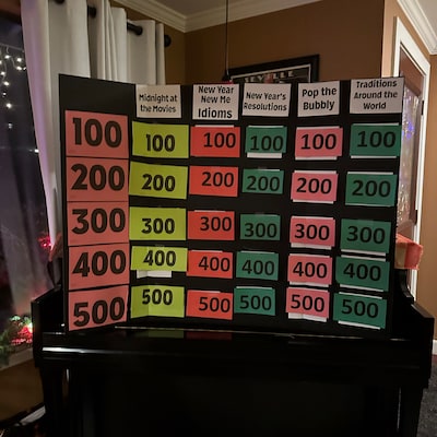 Christmas Jeopardy instant Download - Etsy