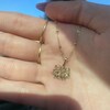New 14k Yellow Gold Puerto Rican Charm Pendant - Etsy