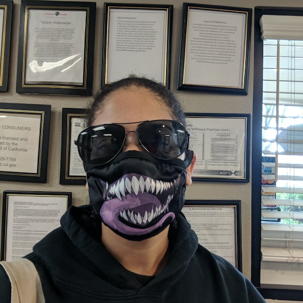 Monster Venom Dust Face Mask With Filter Pocket - Etsy