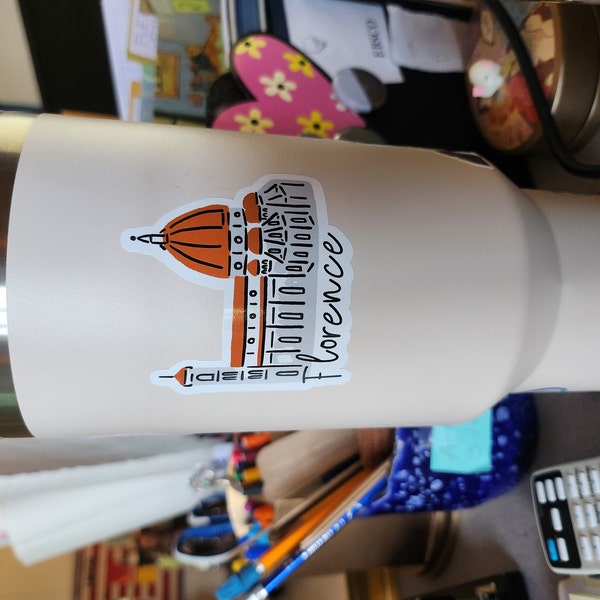 Greece Sticker, Santorini, Vinyl Sticker, Bubble-free, Travel Sticker ...