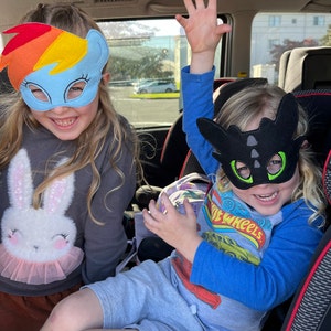 Pony Inspired Felties Pony Masks-dress up Mask Sweetie Belle Rainbow ...