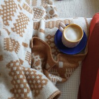 Woollen 'niwl / Mist' Blanket Welsh Llandeilo - Etsy UK