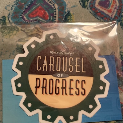 Walt Disney's Carousel of Progress Sticker, Magic Kingdom Sticker ...