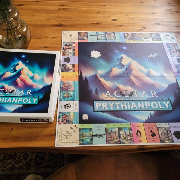 Prythianpoly, an ACOTAR Board Game Inspired in A Court of Thorns and ...