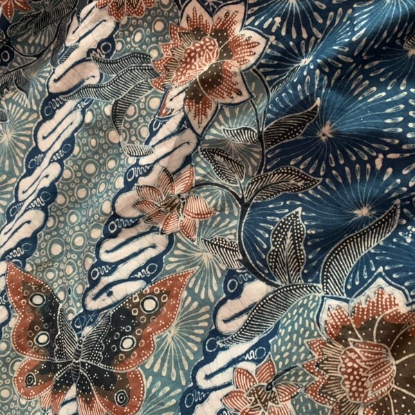 1950s Rare Rifaiyah Tambal ANTIQUE BATIK TULIS Indonesia, Pagi Sore ...