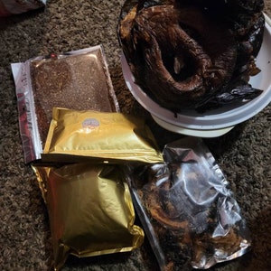 Large DRY PONMO IJEBU/ Washed Cow Skin - Etsy