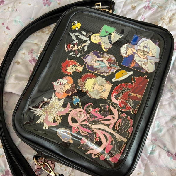 Ita Bag Crossbody: Pin Display Purse With Insert - Etsy