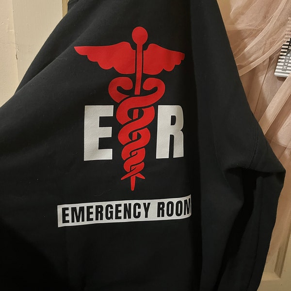 ER Jacket - Jerzees Unisex Fleece Full Zip-up Hood - Etsy