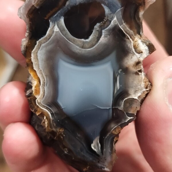 Green and Orange and Yellow Moss Agate, Plume Agate, Turkish Moss Agate ...