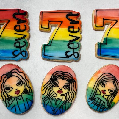 Set of Numbers Side Script 1-9 Cookie Cutter 2, 3, 4, 5, 6, 7, 8 - Etsy