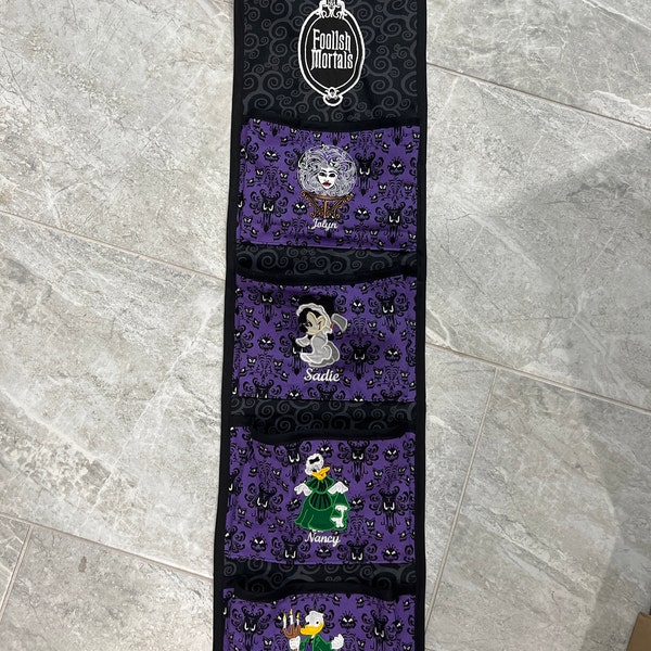 Embroidered Haunted Mansion Inspired Theme Fish Extender for Disney ...