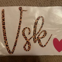 YETI Monogram Decal YETI Decal for Women Scroll Monogram for - Etsy