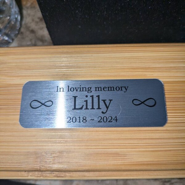 Tree Memorial Plaque Dedication Sign for Garden in Memory of Bronze ...