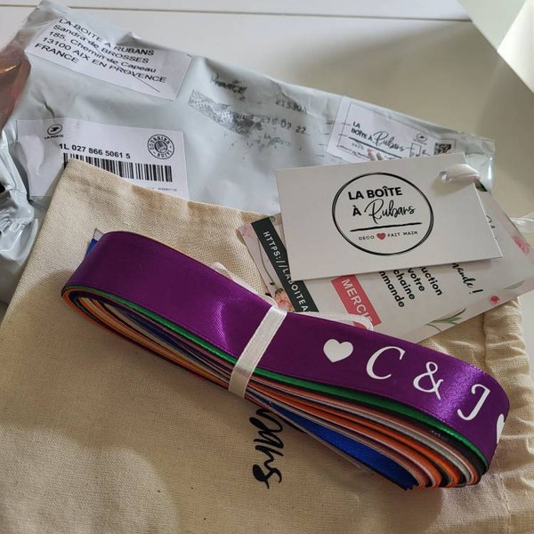 Bride Ribbon Game, Single Ribbon, Bridal Bouquet Ribbons, Bridal ...