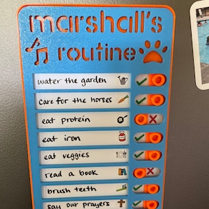 To-do List, Routine Chart, Chore Chart, Daily Checklist, Kids Daily ...