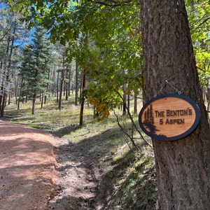 Rustic Cedar Driveway Address Sign for Estates Residential - Etsy