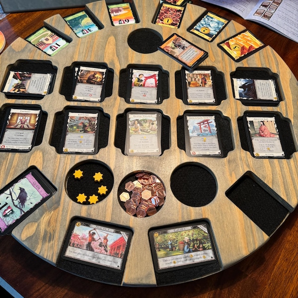 Regular Wood Turning Card & Dominion Game Board, Thanksgiving Christmas ...