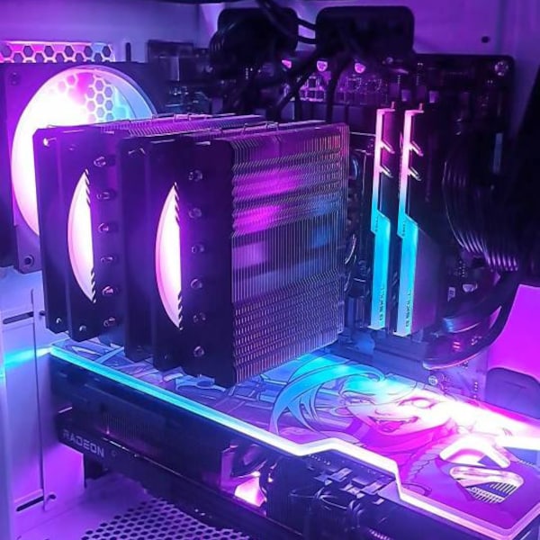 Customize Your Own GPU Backplate RGB + A-rgb Nvidia & Amd or Aio Cover ...