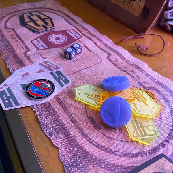 Sabacc Play Mat From Galactic Starcruiser Halcyon's Sublight Lounge ...