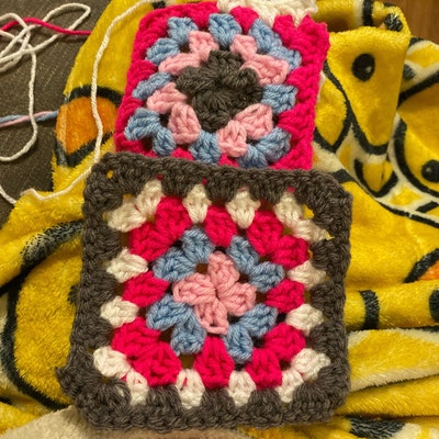 Cat Stitch Crochet Pattern, Crochet Granny Pattern for Blankets, Cat ...