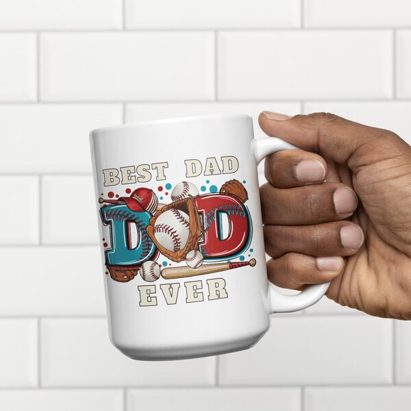 Baseball Dad Png Sublimation Design Download, Father's Day Png ...