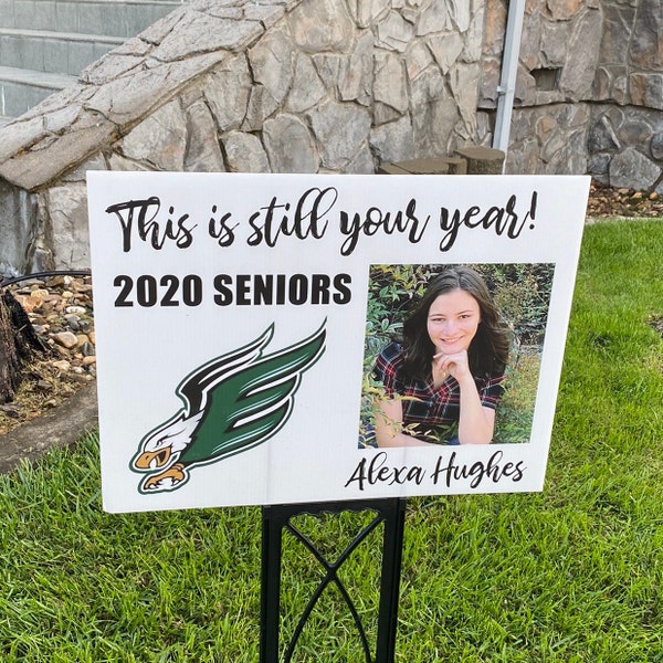2025 Senior Yard Sign, High School Senior Sign, Congratulations Seniors ...