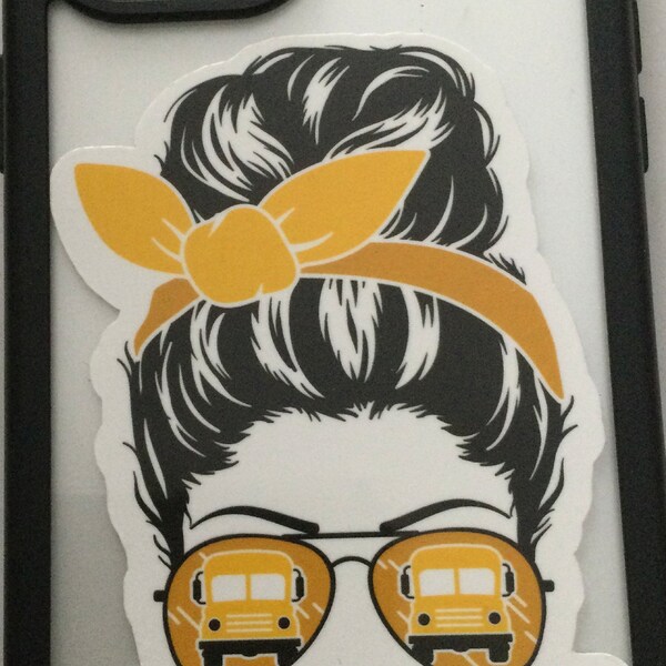 Bus Driver Life | Bus Driver Appreciation Waterproof Sticker | School ...