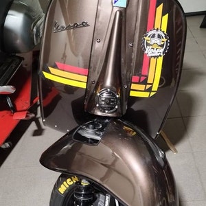 WWSTS33VP Customizable Number Decal/ Sticker Set for Vespa and Scooters ...