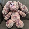 Super Cozy Fluffy Stuffed Bunny - Etsy