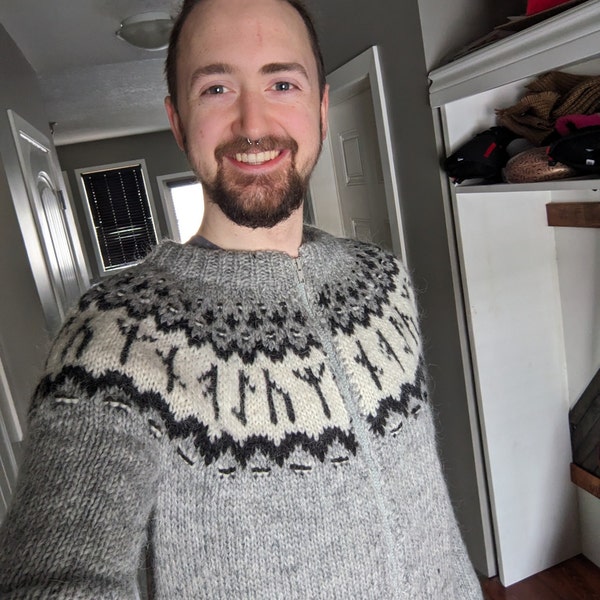 Icelandic Unisex Traditional Sweater, Lopapeysa. - Etsy