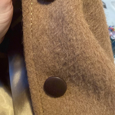 Camel Brown Leather Buttons / Leather Shank Style Camel Brown - Etsy