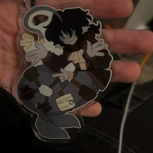 Sebastian Solace - Pressure - Acrylic Keychain - Etsy