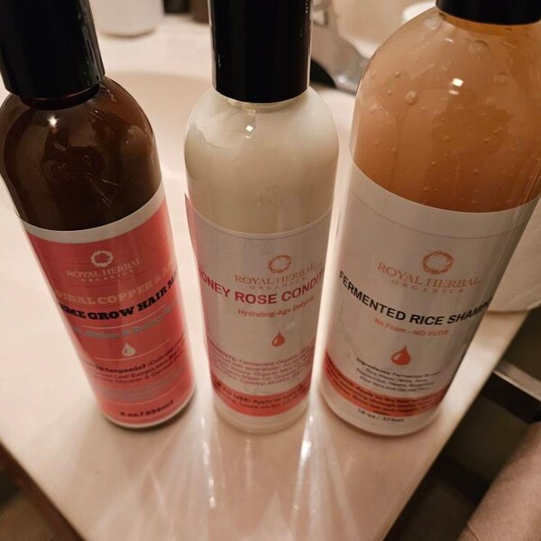 Fermented Rice Water Shampoo, 16oz No Suds Shampoo, Rice Water Shampoo ...