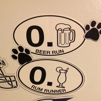 Beer Run Magnet Decal Car / Truck / Camper / Bumper / Cooler - Etsy