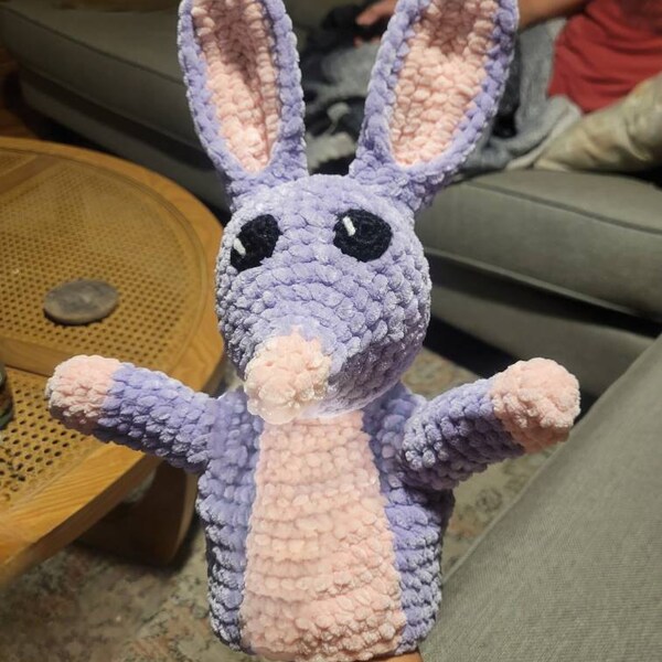 Bob the Bilby Hand Puppet PDF Crochet Pattern - Etsy