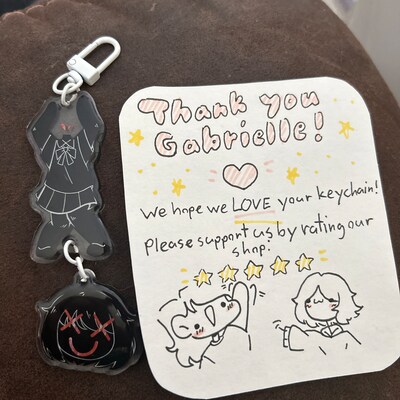 Deco27 Keychains Colored Acrylic Charms Vocaloid Miku the Vampire Otome ...