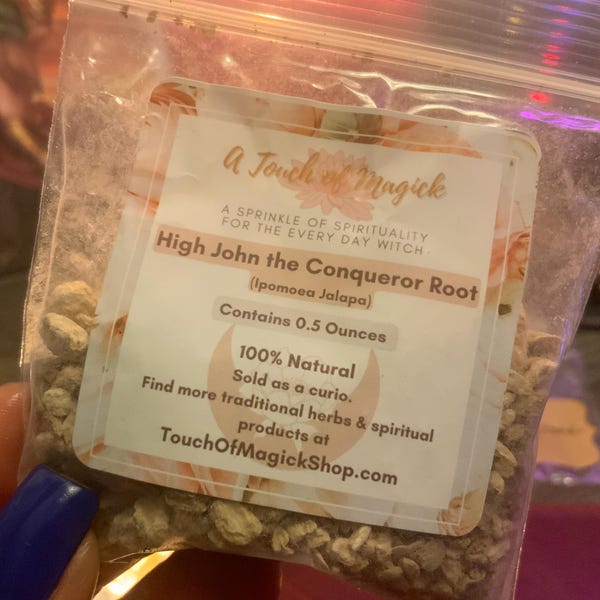 100% AUTHENTIC Lucky Hand Root Sahlep Root Orchis Mascula RARE Good ...