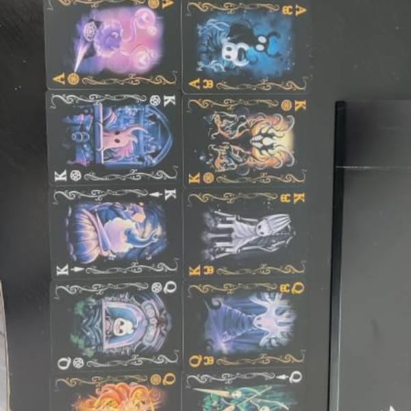 VOID Playing Card Deck | 54 Cards, Poker Size, Hollow Knight Inspired ...