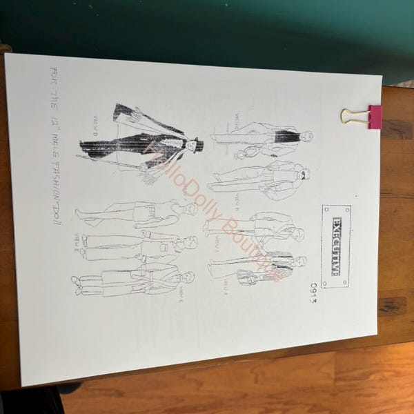 Cissy Doll Pattern Dress and Two Coat and Hat Styles PDF - Etsy