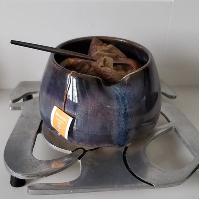 Handmade Ceramic Teabag Pot Tea Bag Dish Salt Pot Tea - Etsy