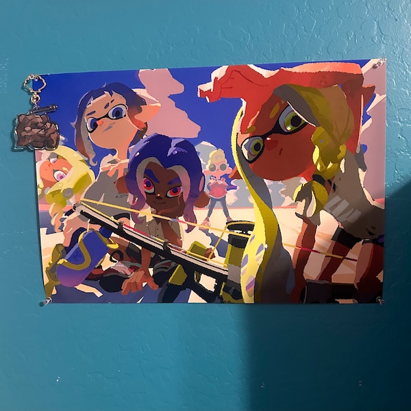 Splatoon 3 Artwork - Poster 13x19 - Etsy