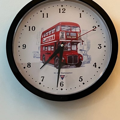 Mini Cooper Classic Car Large 10inch Black Wall Clock - Etsy