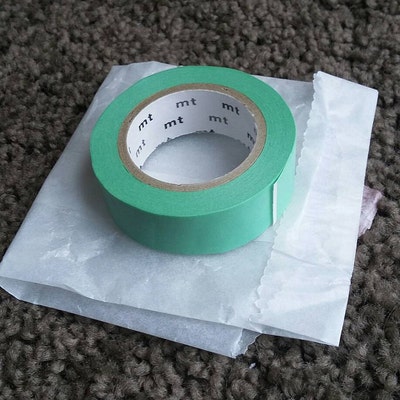 Solid Mint Washi Tape Japanese Mint Masking Tape Journaling ...