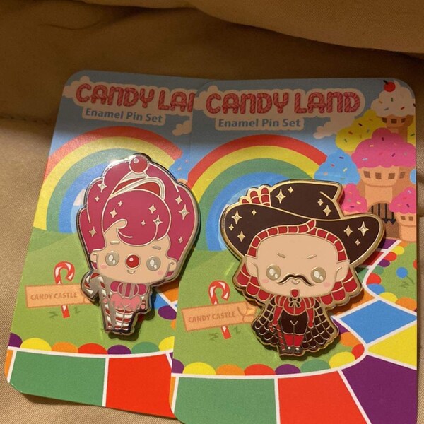 Mr Mint Candy Land Chibi Character Silver Hard Enamel Pin - Etsy