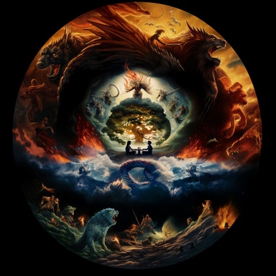 Custom Fantasy World Game Map Personalized RPG World-building High ...