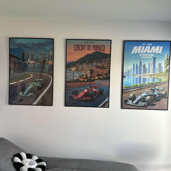 Austria F1 Poster | Formula 1 Art | F1 Wall Art | Red Bull Ring Racing ...