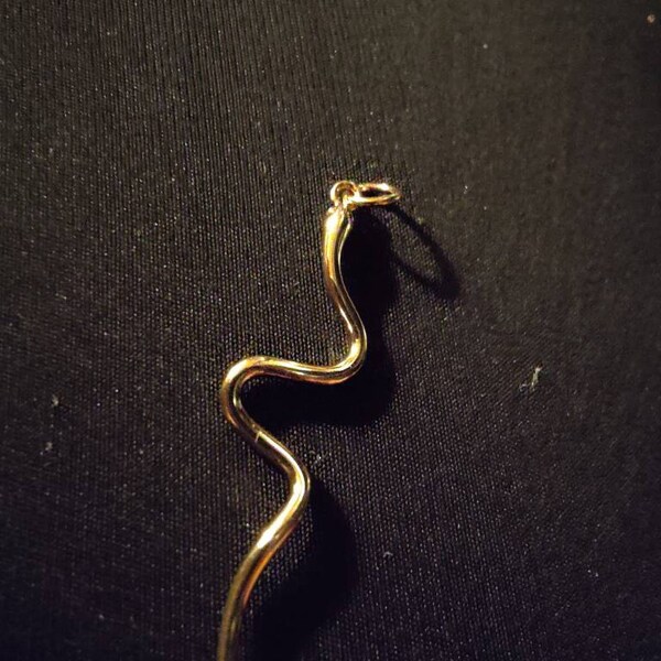 Gold Snake Medallionround Coin Embossment Charmgold Plated Snake Pave ...