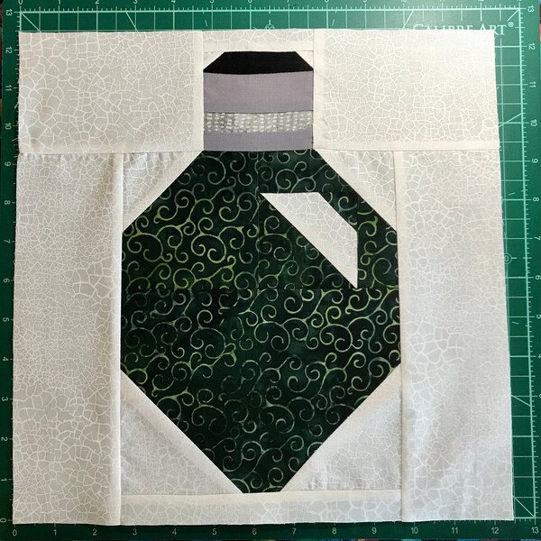 Christmas Light Bulb Holiday Quilt Block Pattern PDF - Includes ...